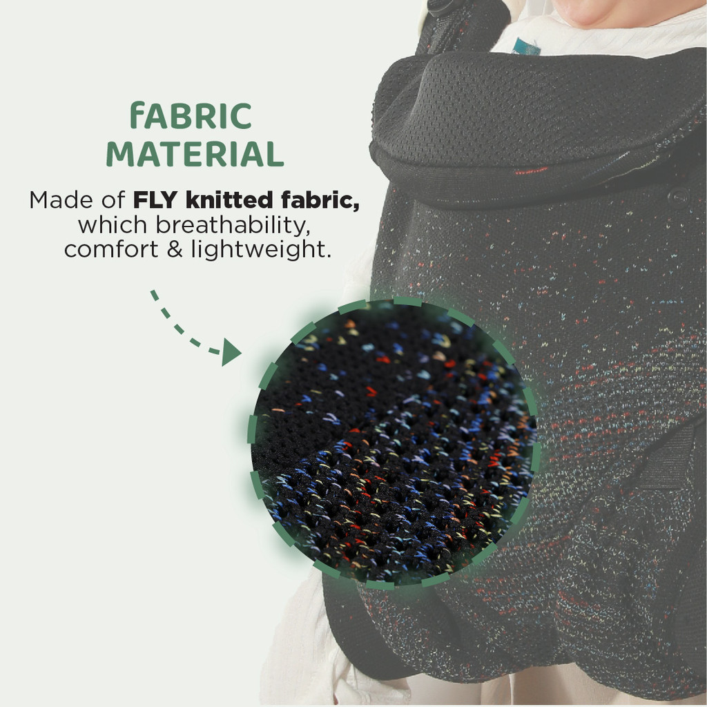 Sweet Cherry Bronx Baby Carrier With Special FLY Knitted Fabric ...