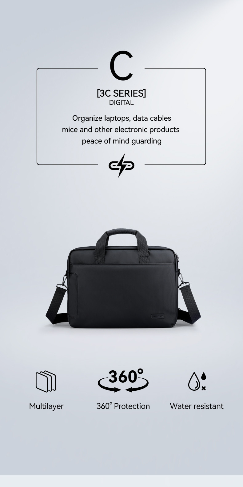 MARK RYDEN Beg Laptop Bag Briefcase Men Office Computer Bag | Shopee ...