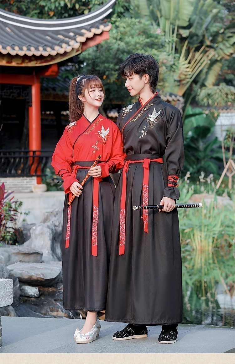 Ancient Style Costume Hanfu Graduation Photo Chinese Style Martial Arts ...