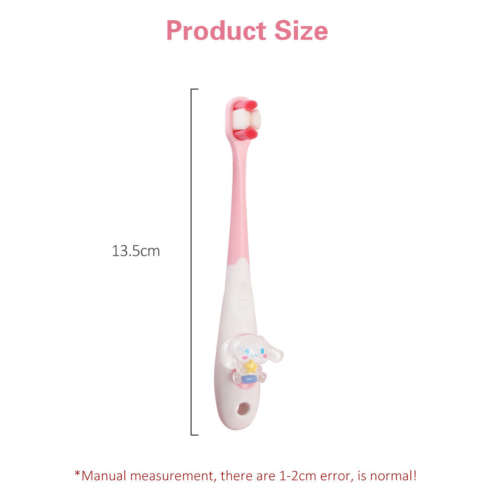lakoe 2-7Yrs Kids Toothbrush Soft Cartoon Berus Gigi Kanak Kanak 2-7 ...