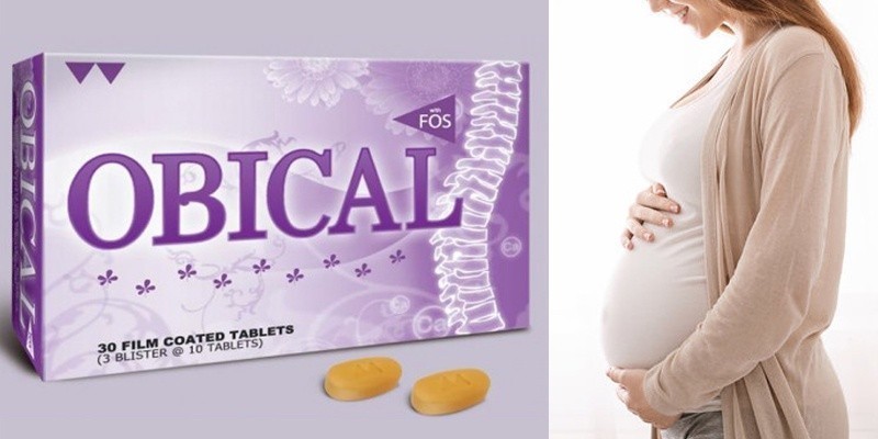 Obical Calcium Tablets (30 Film Coated Tablets) for pregnant women ...