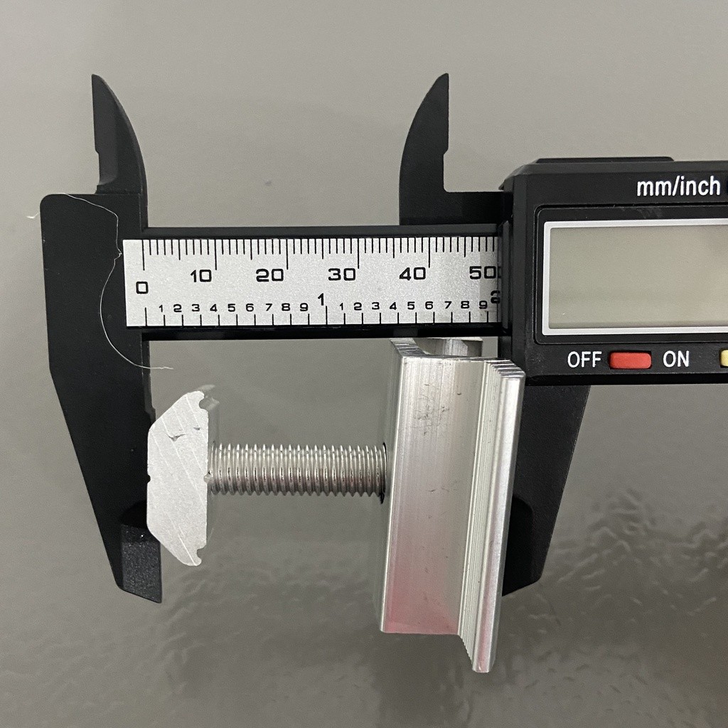 ITOSHI Solar Panel Mounting Solar End Clamp Kit Solar Mid Clamp Bracket ...