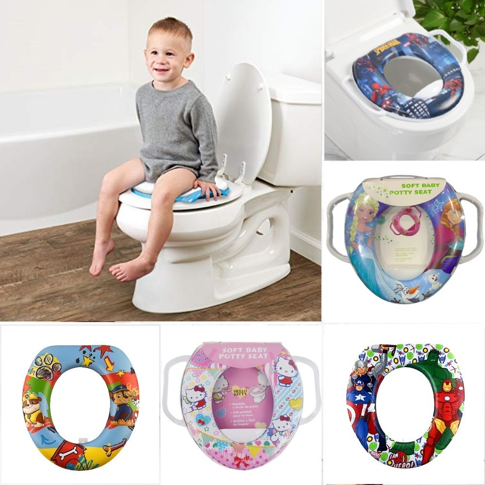 Jamban Budak Potty Training Toilet Seat Boy Girl Hello Kitty Spiderman ...