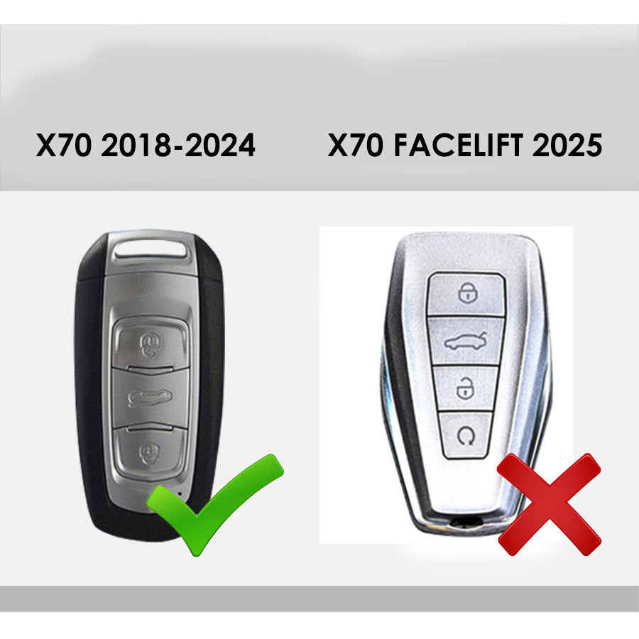 [NEW] Proton X70 2025 Facelift Carbon Fiber Key Cover Case Remote ...