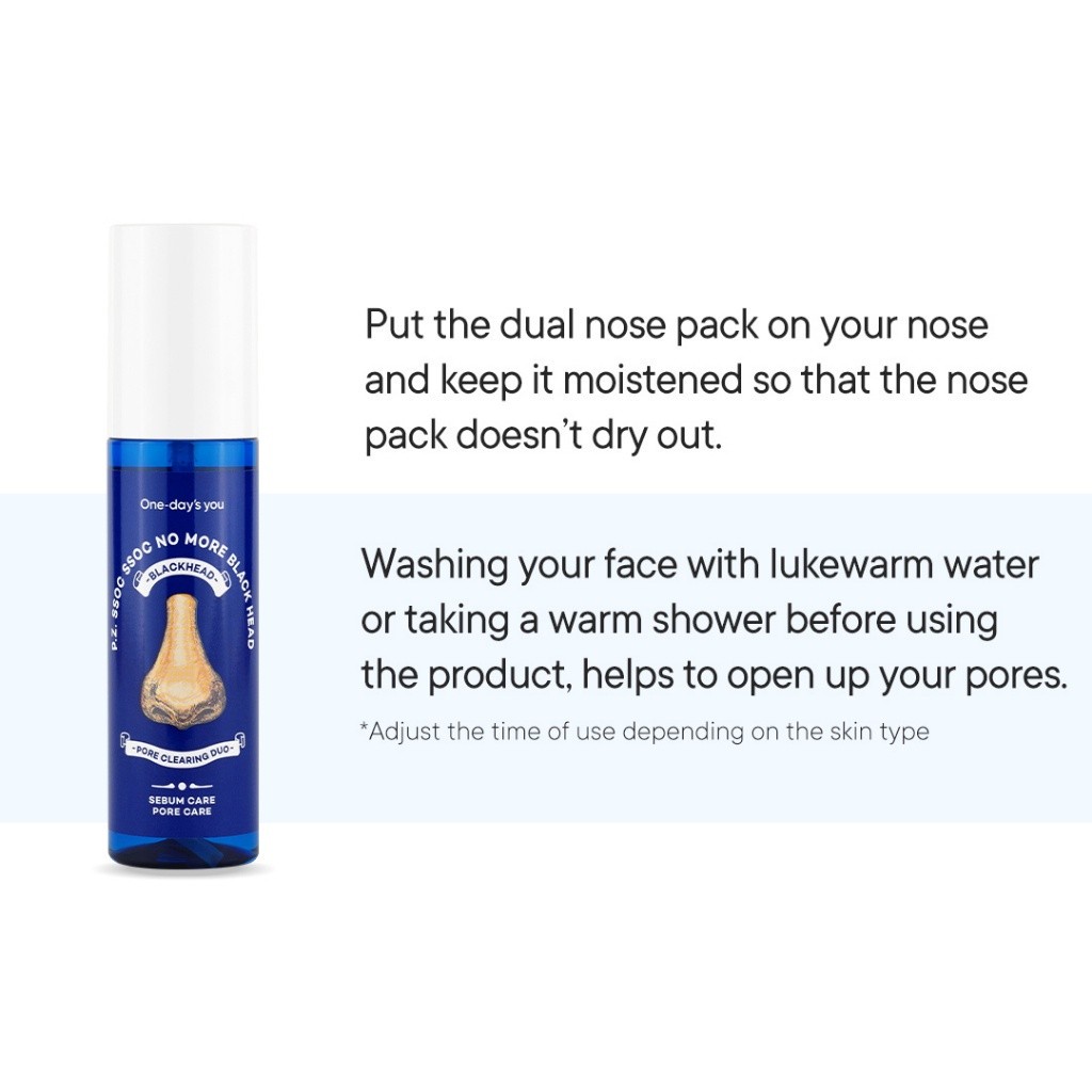 [SET] Remove Blackheads & Excess Sebum/ No Pain | ONE DAY'S YOU P.Z ...