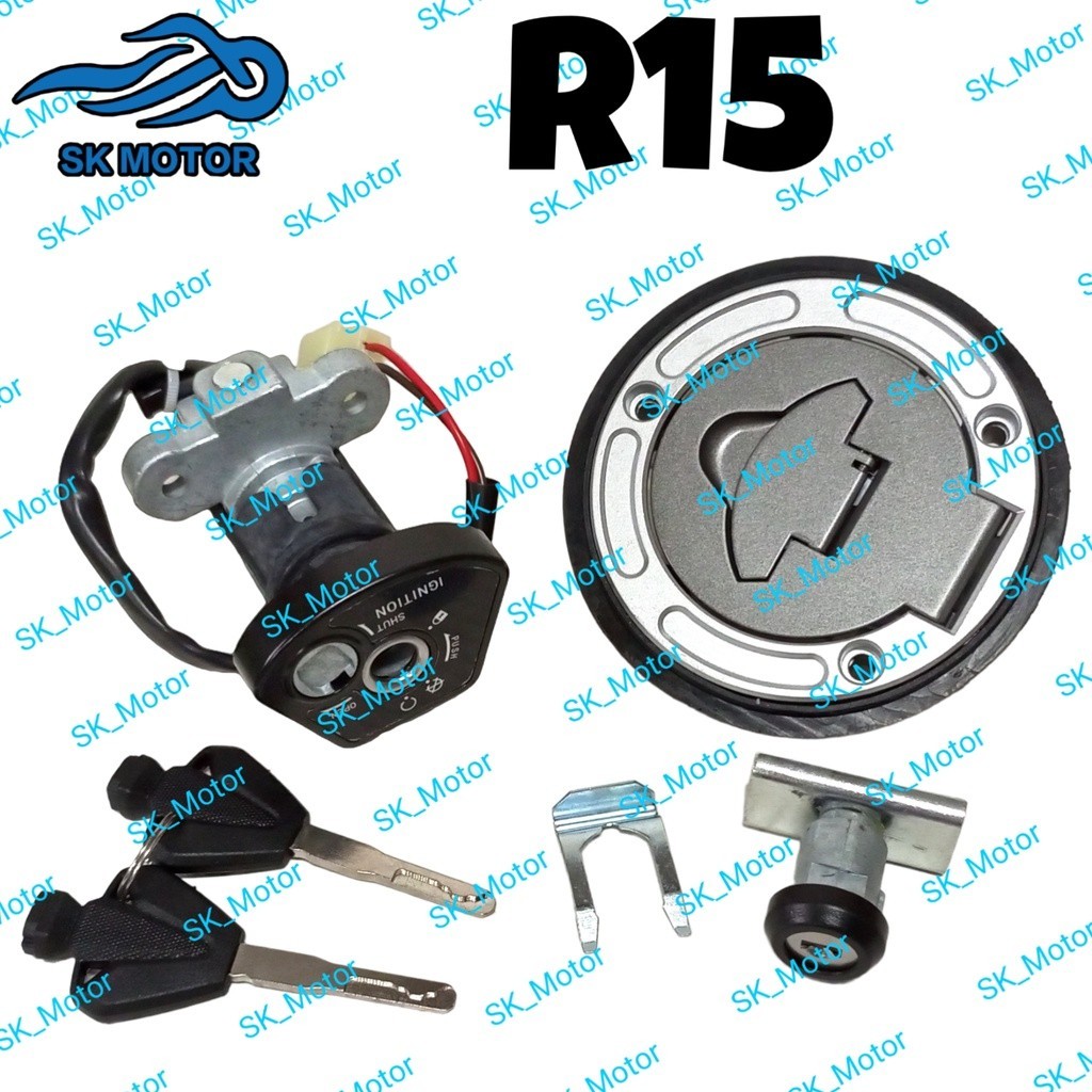 Yamaha YZF-R15 / R15 Original Ignition Main Switch / Full Set Switch ...