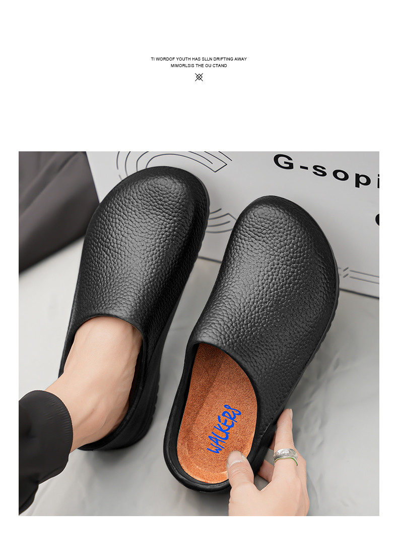 Raya Chef slippers men's summer kitchen special non-slip waterproof ...