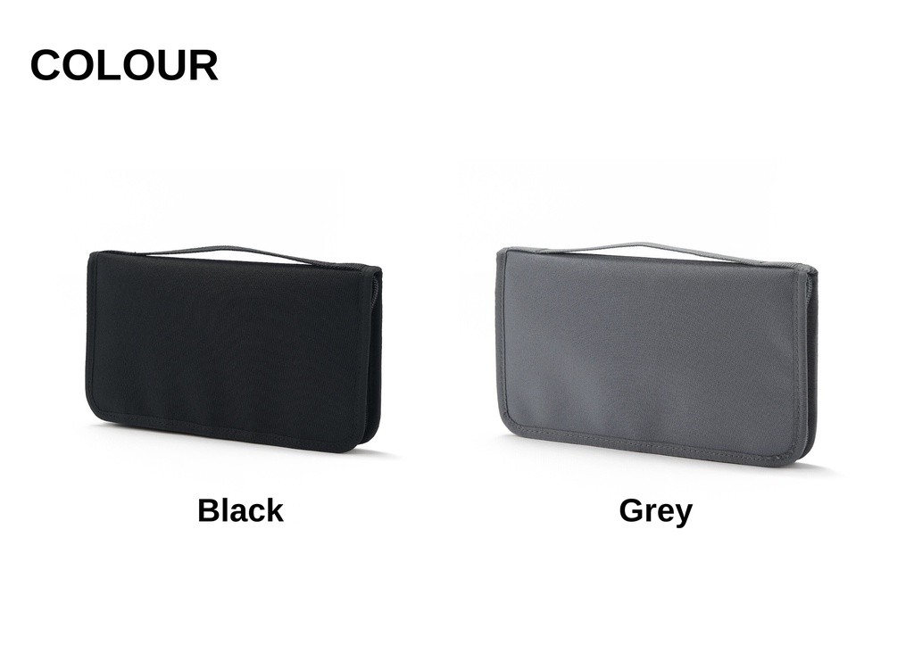 MUJI Polyester Passport Case With Pocket | Shopee Malaysia