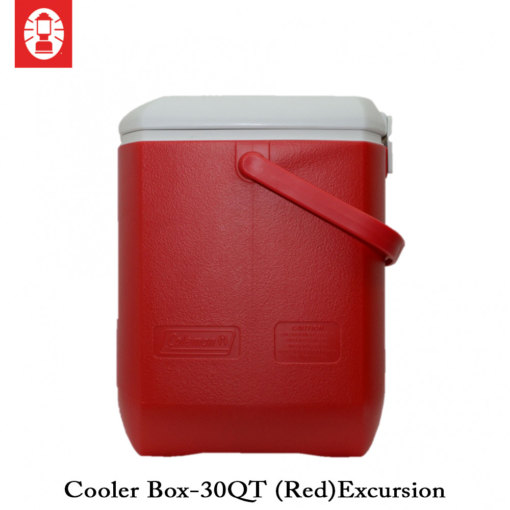 [28 LITRES] Coleman Cooler Box-30QT Red Excursion Tahan Sejuk Ice ...