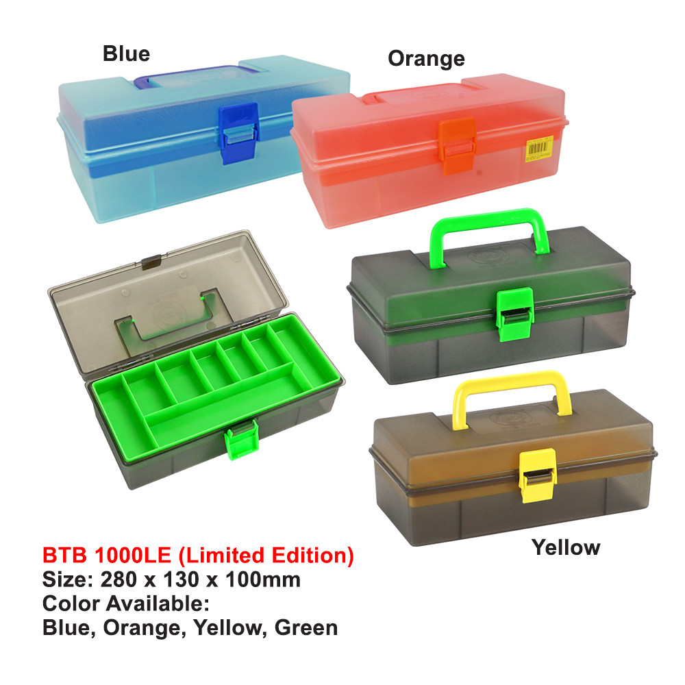 Bakau Tackle Box BTB Plastic Fishing Lure Hook Rig Bait Storage Case ...