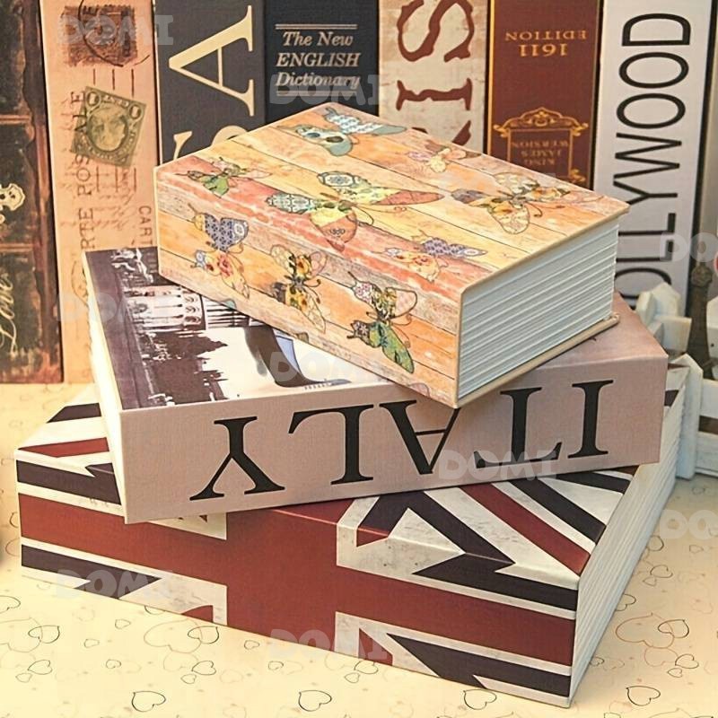 DOMI Safety Book Secret Book Anti Theft Security Book Deco Book ...