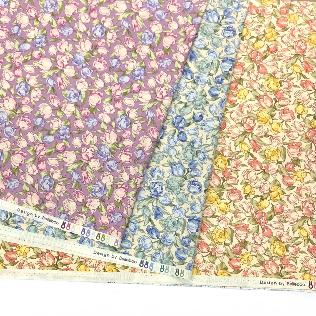 💮 Kain Cotton Jepun 💮 Corak Bunga Cantik Bidang 45” / Beautiful Flower ...