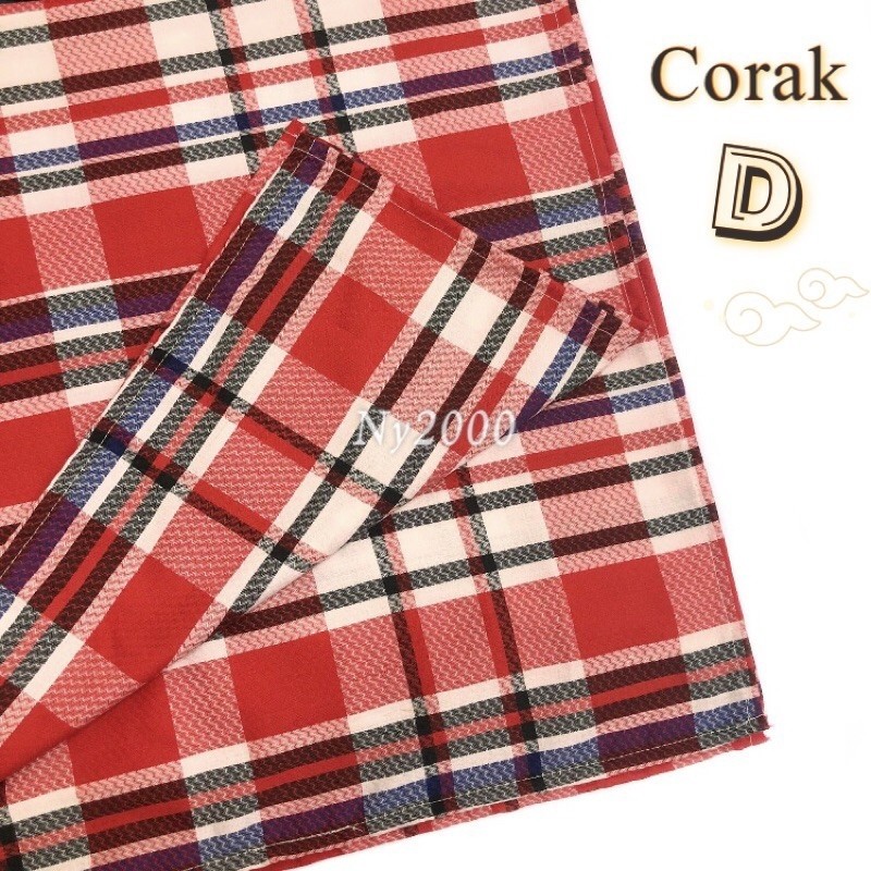 Selimut Cotton Petak Kotak Legend 【SIAP JAHIT】/ Classic Check Design ...