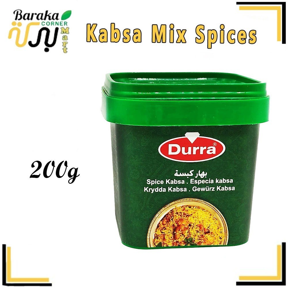 Rempah Nasi Arab Durra Spices Kabsah Mix 200g/ Mandi Mix 200g/ Biryani ...