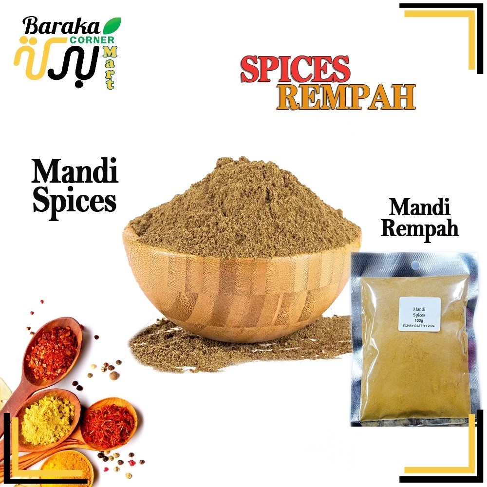 ASSORTED SPICES POWDERS | SERBUK REMPAH MANDI MIX / SHAWARMA / KABSAH ...