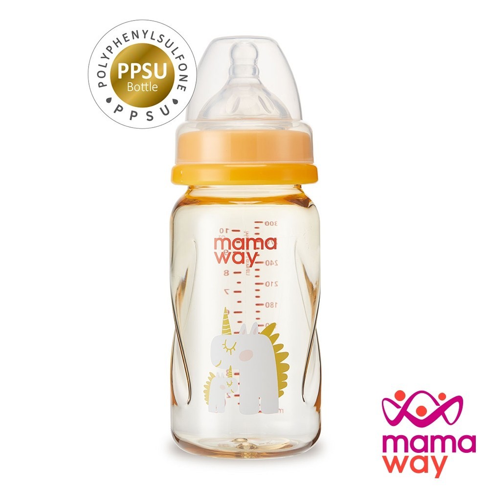 Mamaway Golden Honey Baby Milk Feeding Bottle 300ml | Bottle Susu Bayi | Shopee Malaysia