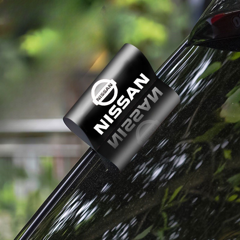 NEW Nissan Car Sticker Wash Label Style Trunk Door Decals PVC Auto ...