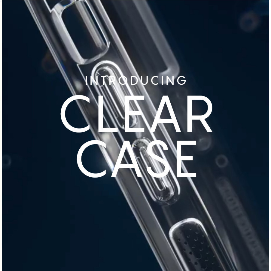 CASECASE X Strawberry Shake Case Impact Clear Magnetic suction Case for ...