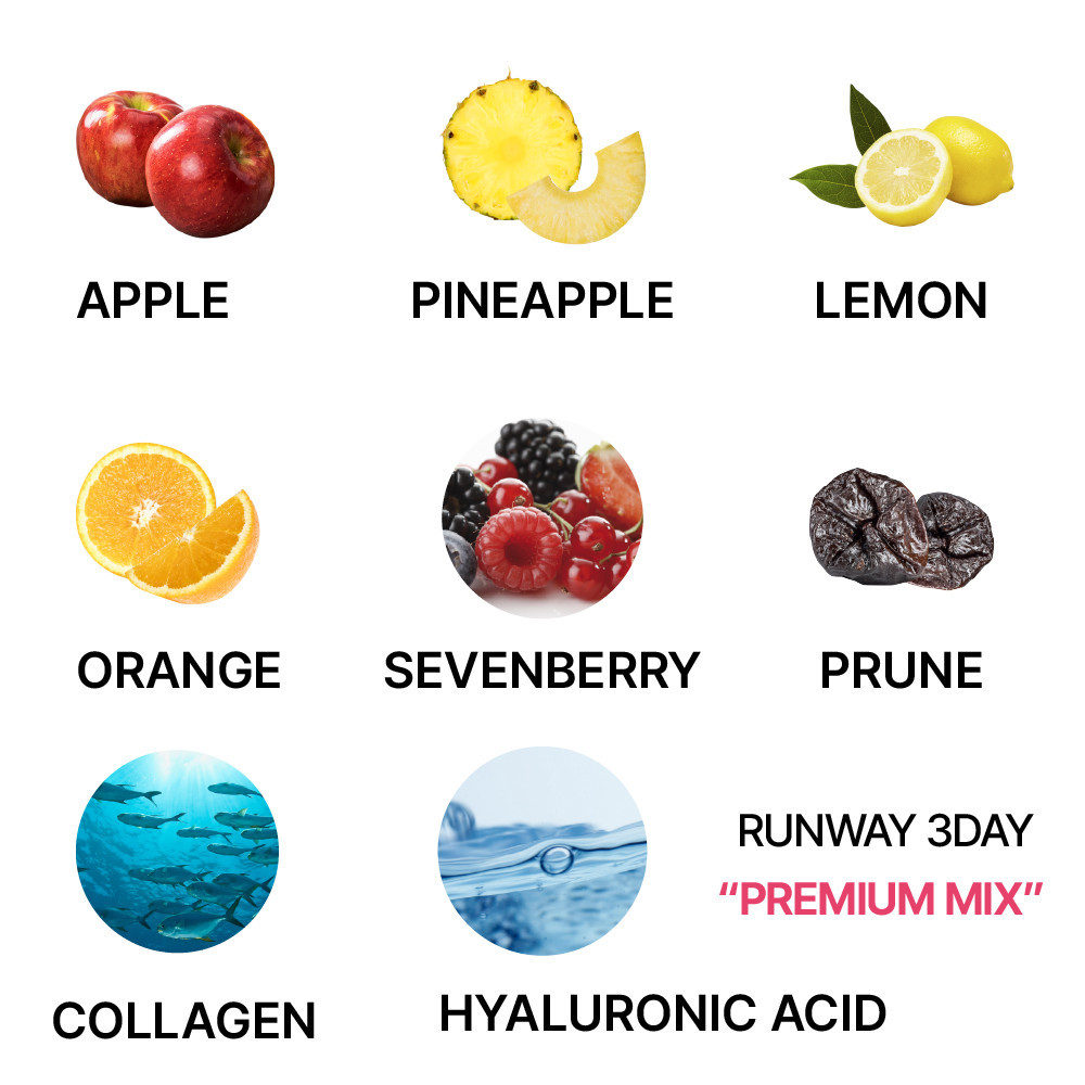 DALSIM CLEANSTAR DIET 3-Day Cleanse Runway (10 Bottles x 70ml) – Korean Detox & Metabolism Boost ...