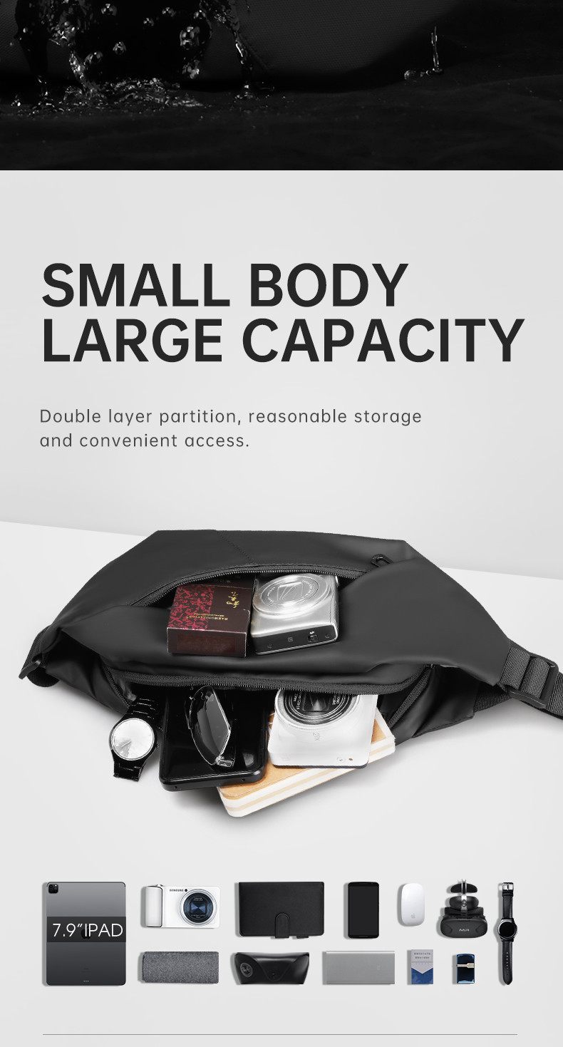 MARK RYDEN Pouch Bag Men Cross Body Bags Splash Proof Beg Sandang ...
