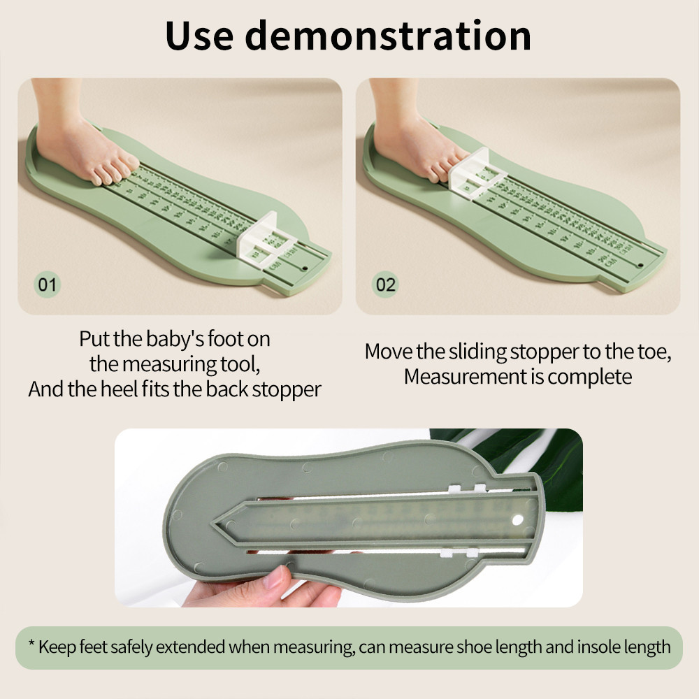 lakoe Kids Foot Measurement Tool Baby Feet Length Measuring Device Kids ...
