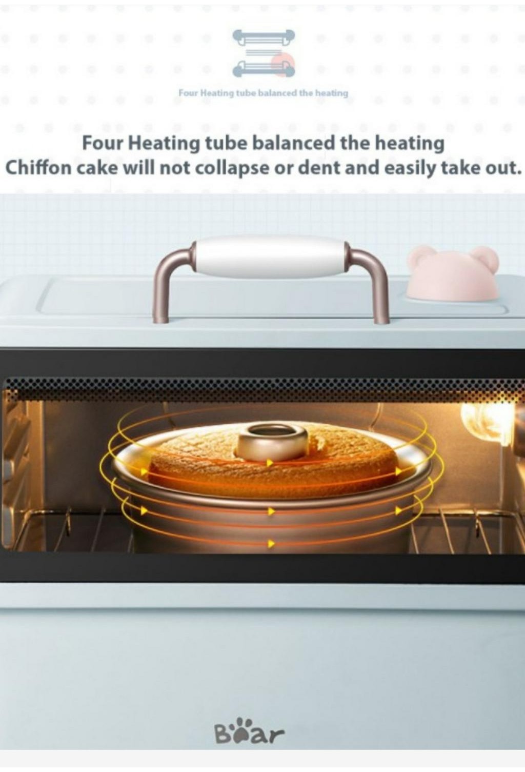 Bear oven Electric oven 20L High Capacity Oven Touch Screen Display ...