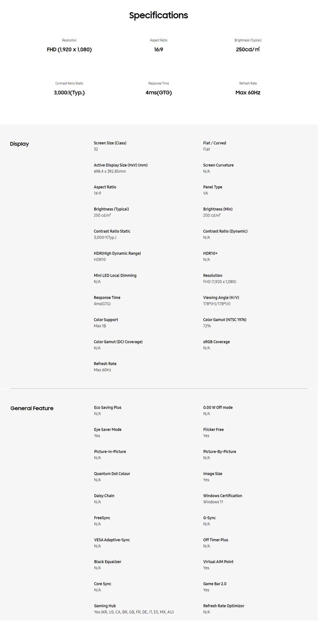 Samsung 32" M5 FHD Smart Monitor | Eye Saver| PC Experience with ...