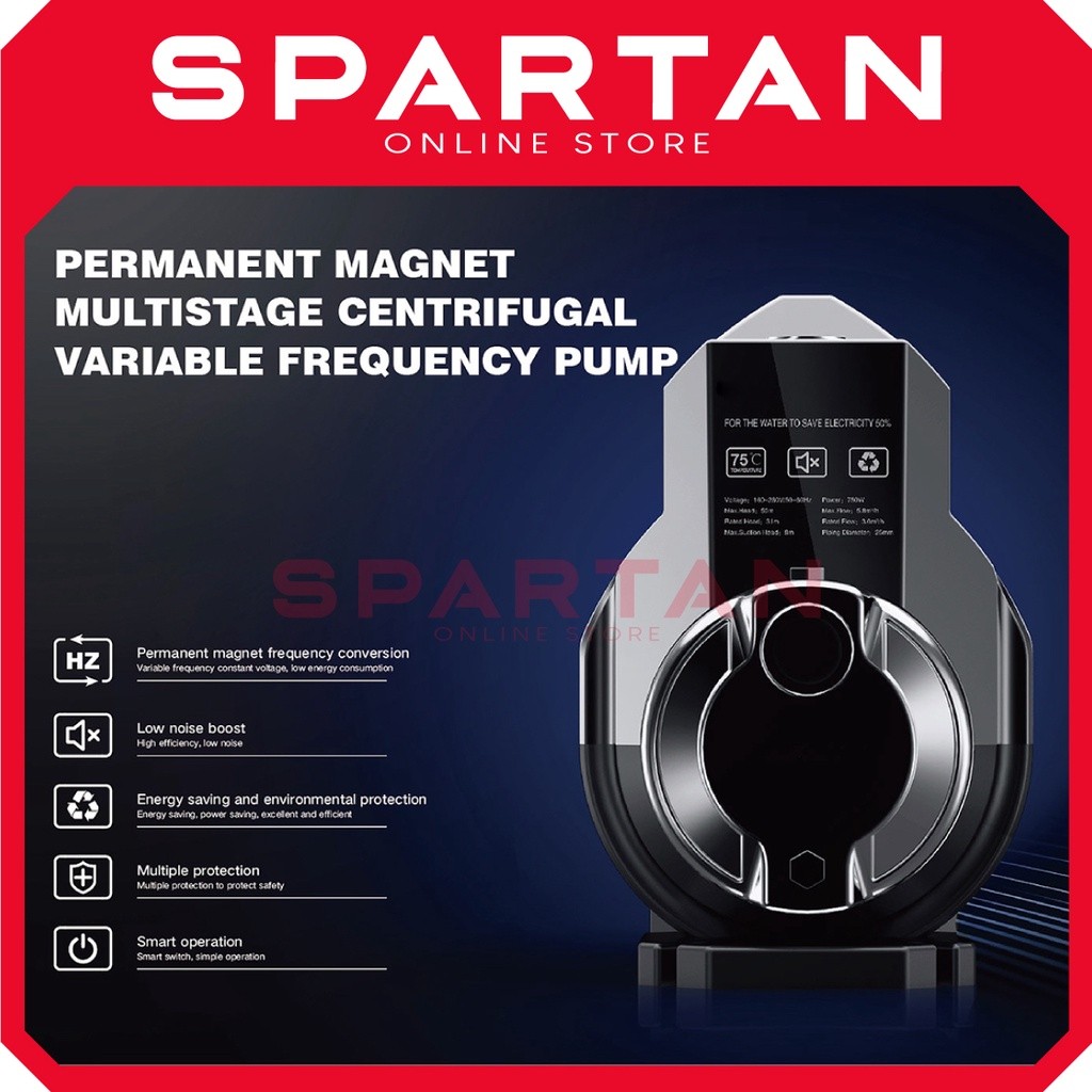 CNP Inverter Adjustable Speed Water Booster Pump PM550S (0.75HP) pam ...