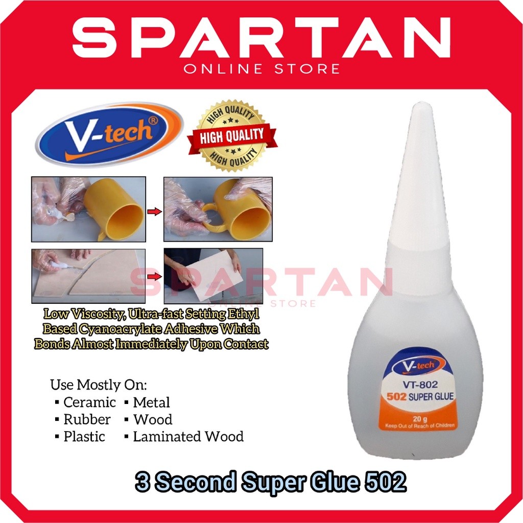 20g V-tech 502 Super Glue 3 seconds gum ; Vtech Super Glue 502 ; Gum ...