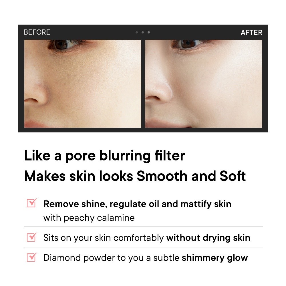 [Powder] Oil Control / Pore Covering / Matte Finish/ Tone up | ONE DAY ...