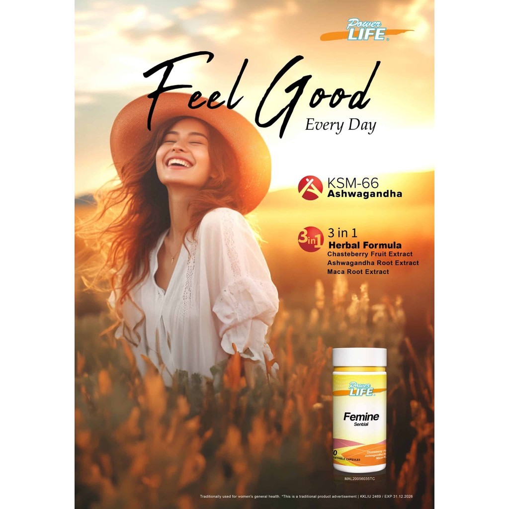 Alpro Pharmacy Exclusive - Powerlife Femine Sential 60s | Shopee Malaysia