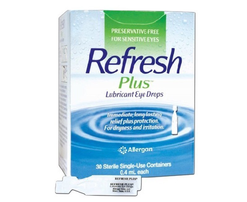 Refresh Plus Lubricant Eye Drop 30's Preservative-Free ALLERGAN (Exp ...