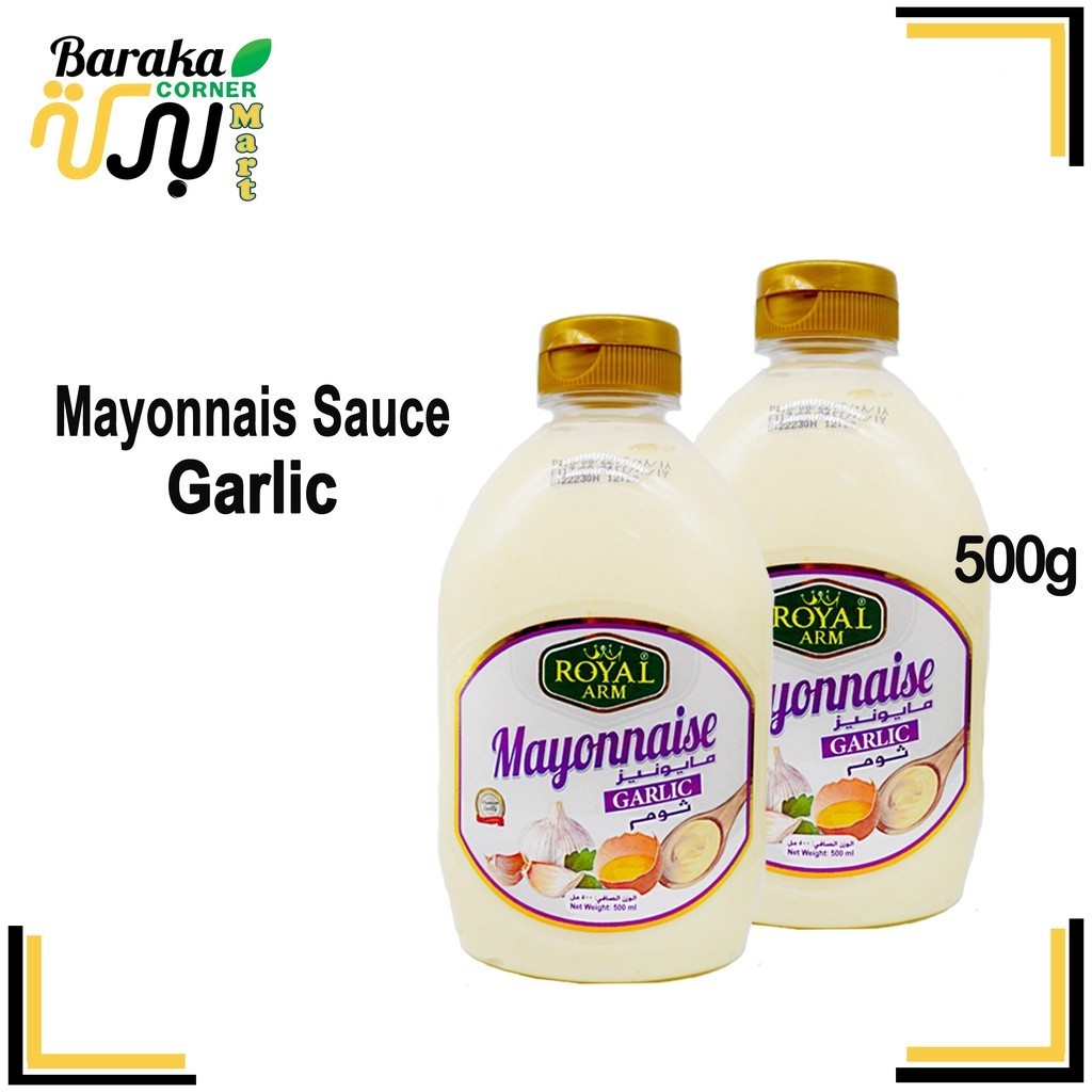 Royal Garlic Mayonnise Sos Bawang Putih 500 | Shopee Malaysia