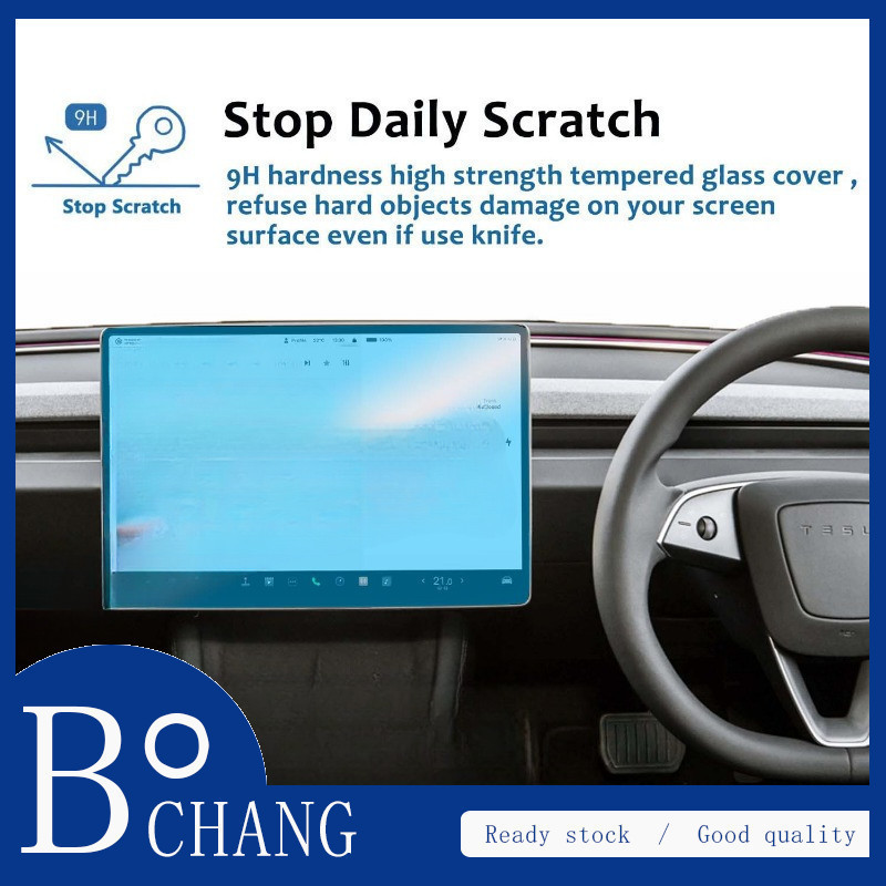 TESLA MODEL 3 Highland Tempered Glass Protector TESLA MODEL 3 Tempered ...