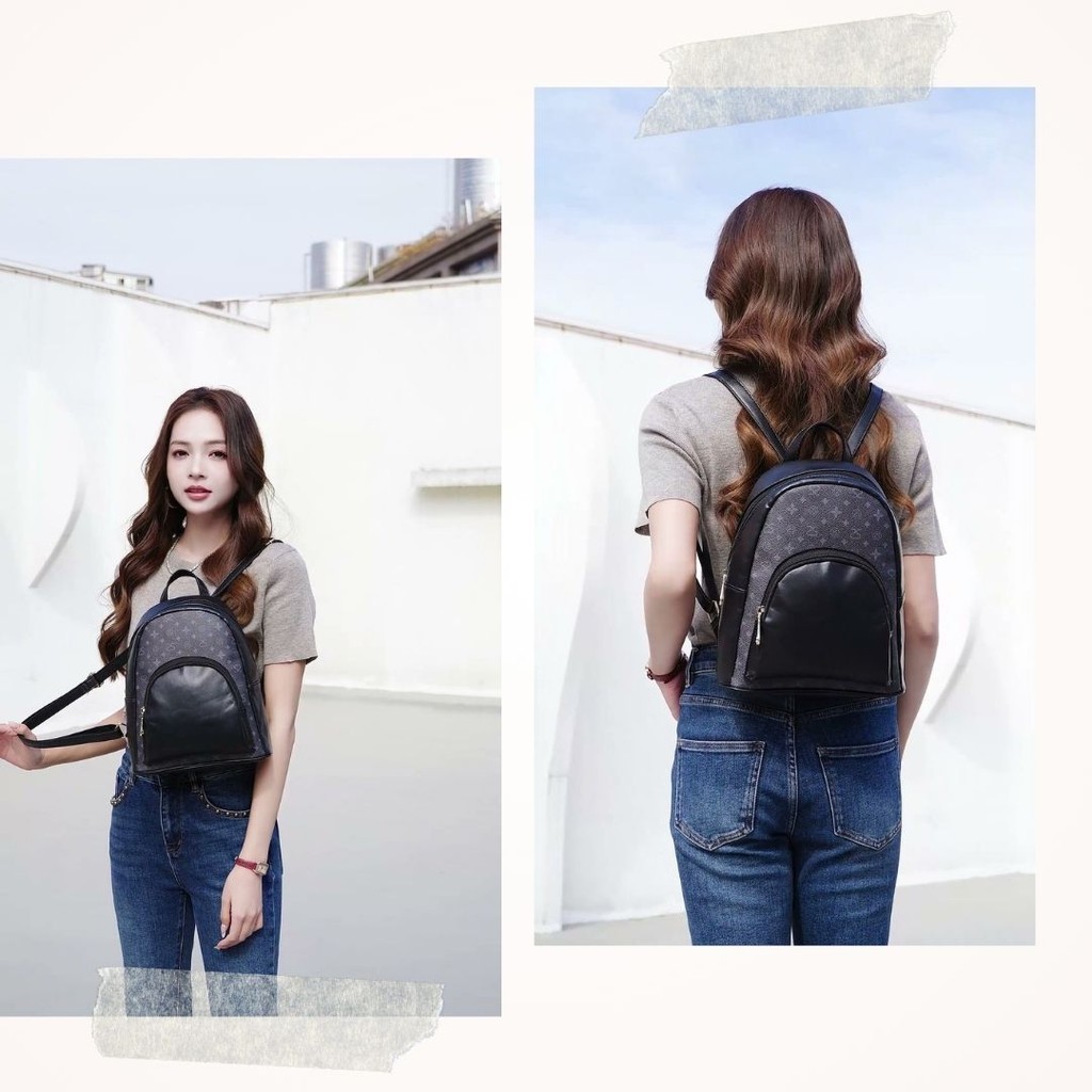 Sara Smith Ladies Monogram Mini Backpack - Multi Color SEL 3288 ...