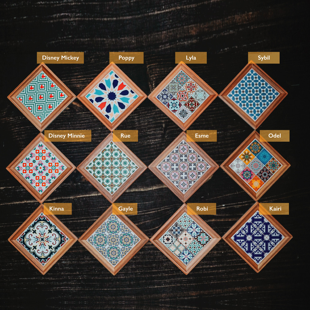Table Matters - Peranakan Cup Coaster Collection | Shopee Malaysia