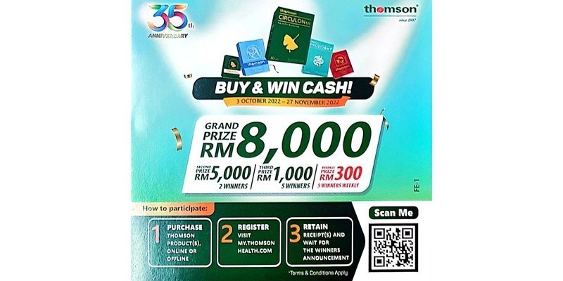 Thomson Livrin 300mg (300 Capsules FREE 30 Capsules) | Shopee Malaysia