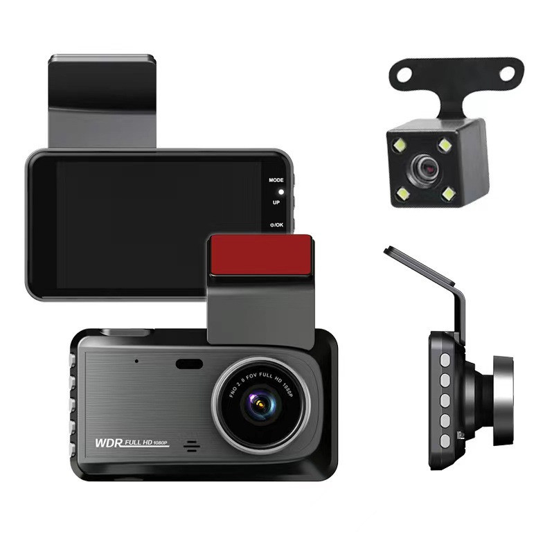 [Shopee Choice] Dash Cam Car Recorder Full HD 1080P (4" Screen) with 6 ...