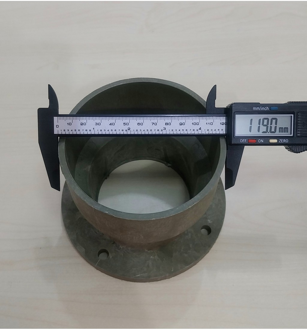 4" 110mm Water Pipe Fitting Connector for Hydro Turbine 3000W Water ...