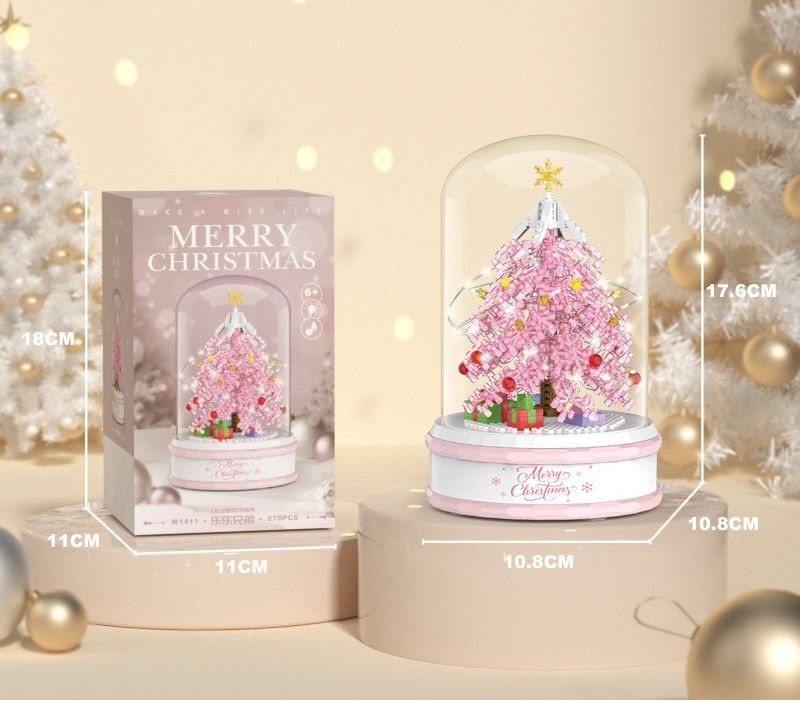 Christmas 2026 Santa Reindeer Block Birthday Party Gift DIY Building ...