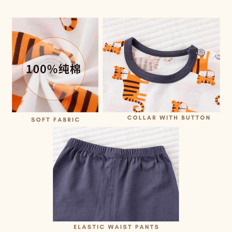 Baju Budak Lelaki 6M-6Y Baju Baby Boy Raya Playset Kids Clothing Baby ...