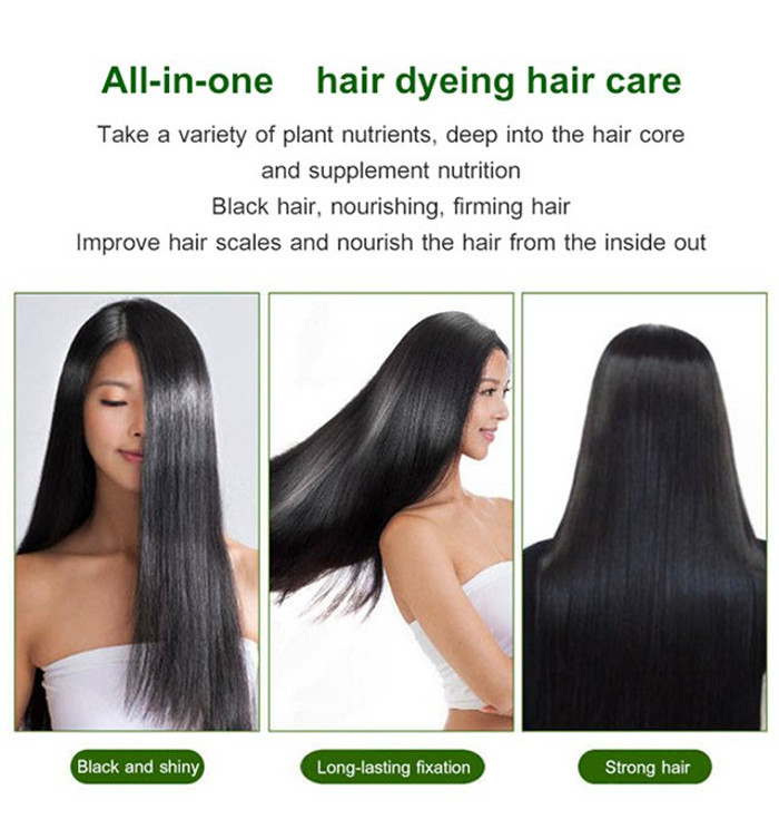 [local shipping]Say Goodbye to Gray Hair with Our PlantBased Black Hair ...