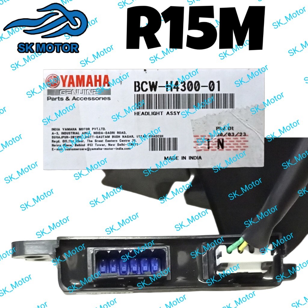 Yamaha YZF-R15 M R15M Original Head Lamp Assy Head Light Headlamp ...