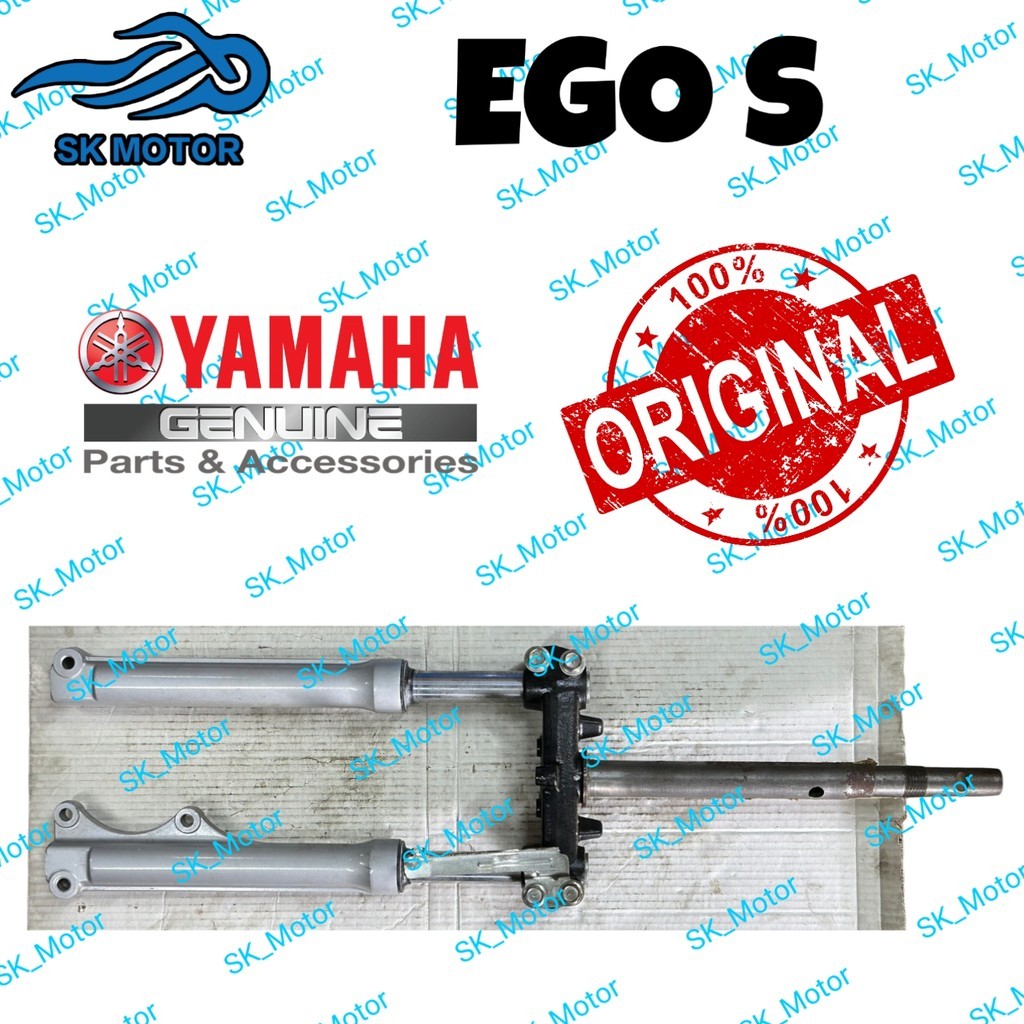 Yamaha EGOS EGO S Original Front Fork Depan T Fork Under Bracket Tfork Fok Absorber Suspension ...