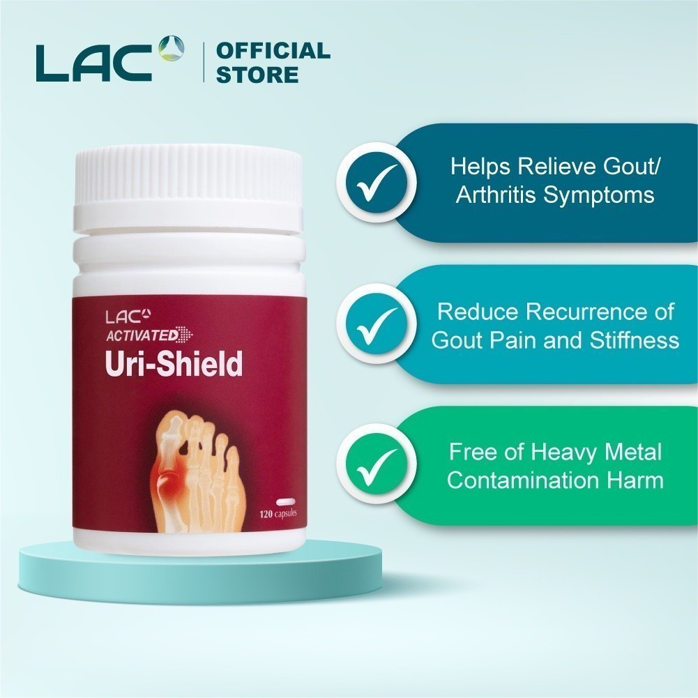 [Expiry Jun 2026] LAC Activated Uri-Shield (120 Capsules) 01403870 | Shopee Malaysia