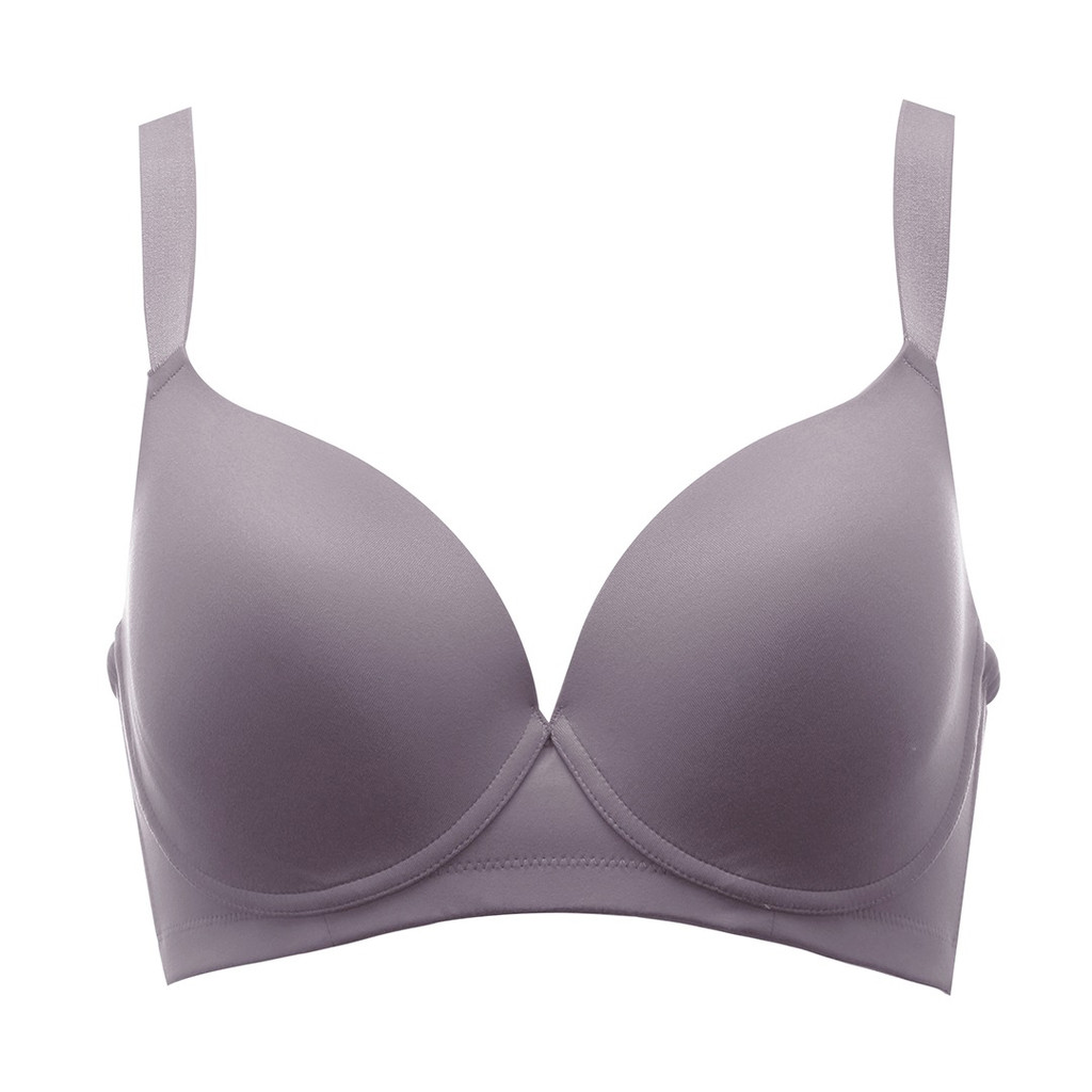 XIXILI CADY SEAMLESS T-SHIRT BRA - GREY | Shopee Malaysia