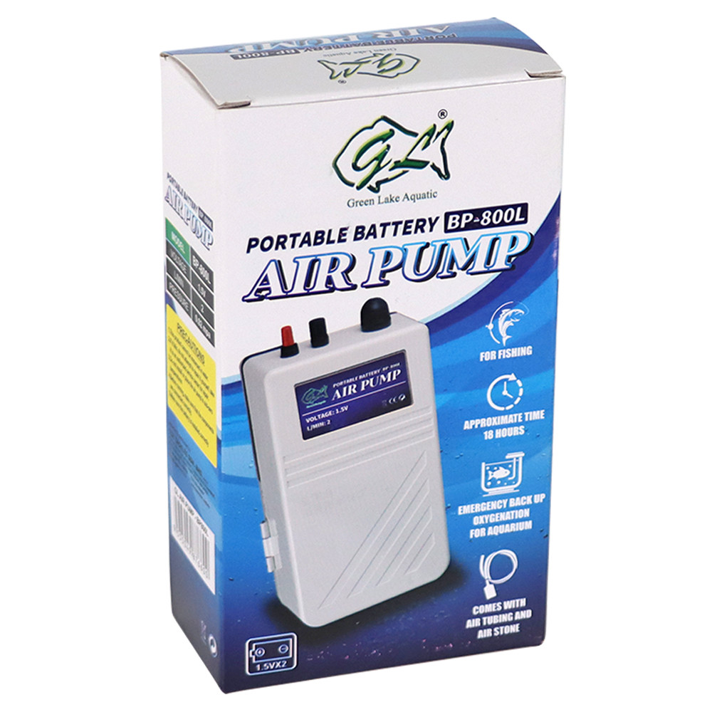 Portable Battery Operated Air Pump GL BP 800L-900L Back Up Oxygen For ...
