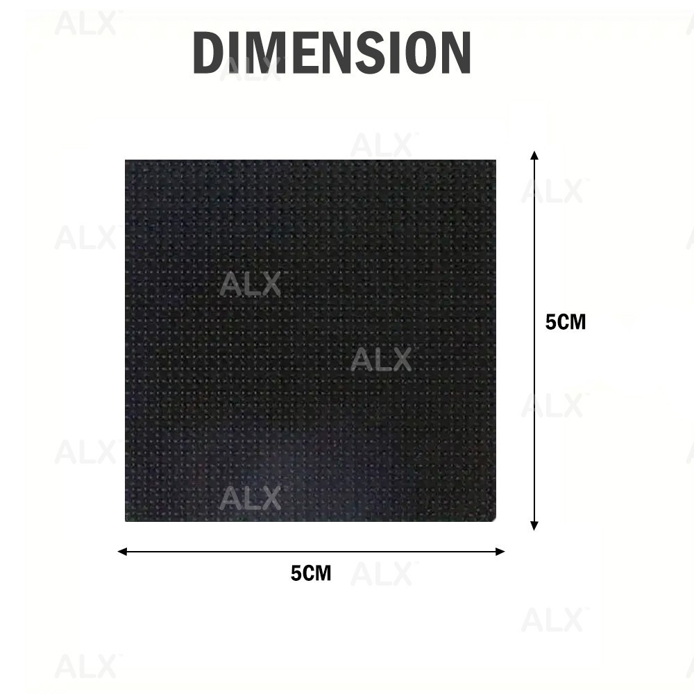 ALX 4set Anti Slip Double Sided Magic Tape Velcro Tape Magic Sticker ...
