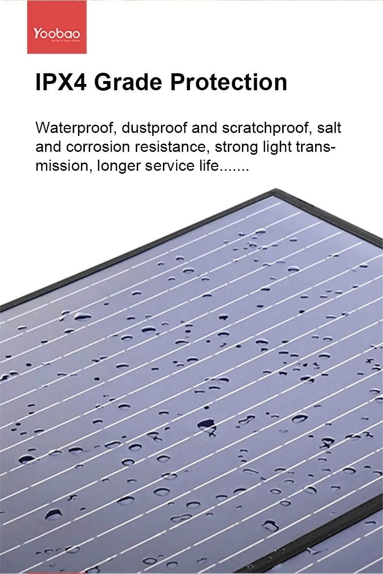 Yoobao SPN-100W Monocrystalline Silicon 100W I Solar Charging Panel ...