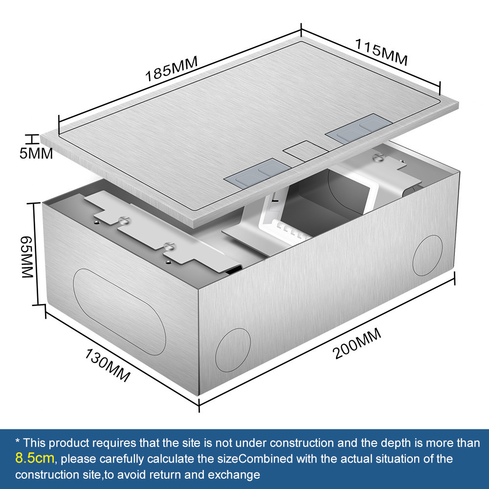 VISWE power socket usb socket hidden socket 2 pin socket floor socket ...